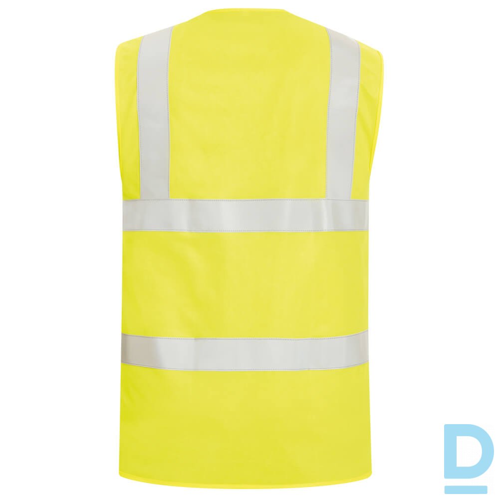Work Vest Fireproof HI-VIS DAMIAN Safestyle Flame Resistant Reflective ...