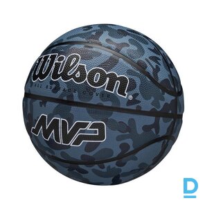 Wilson basketball ball MVP CAMO BSKT BLUE (WZ3018702X6) | Ads Dalder.lv