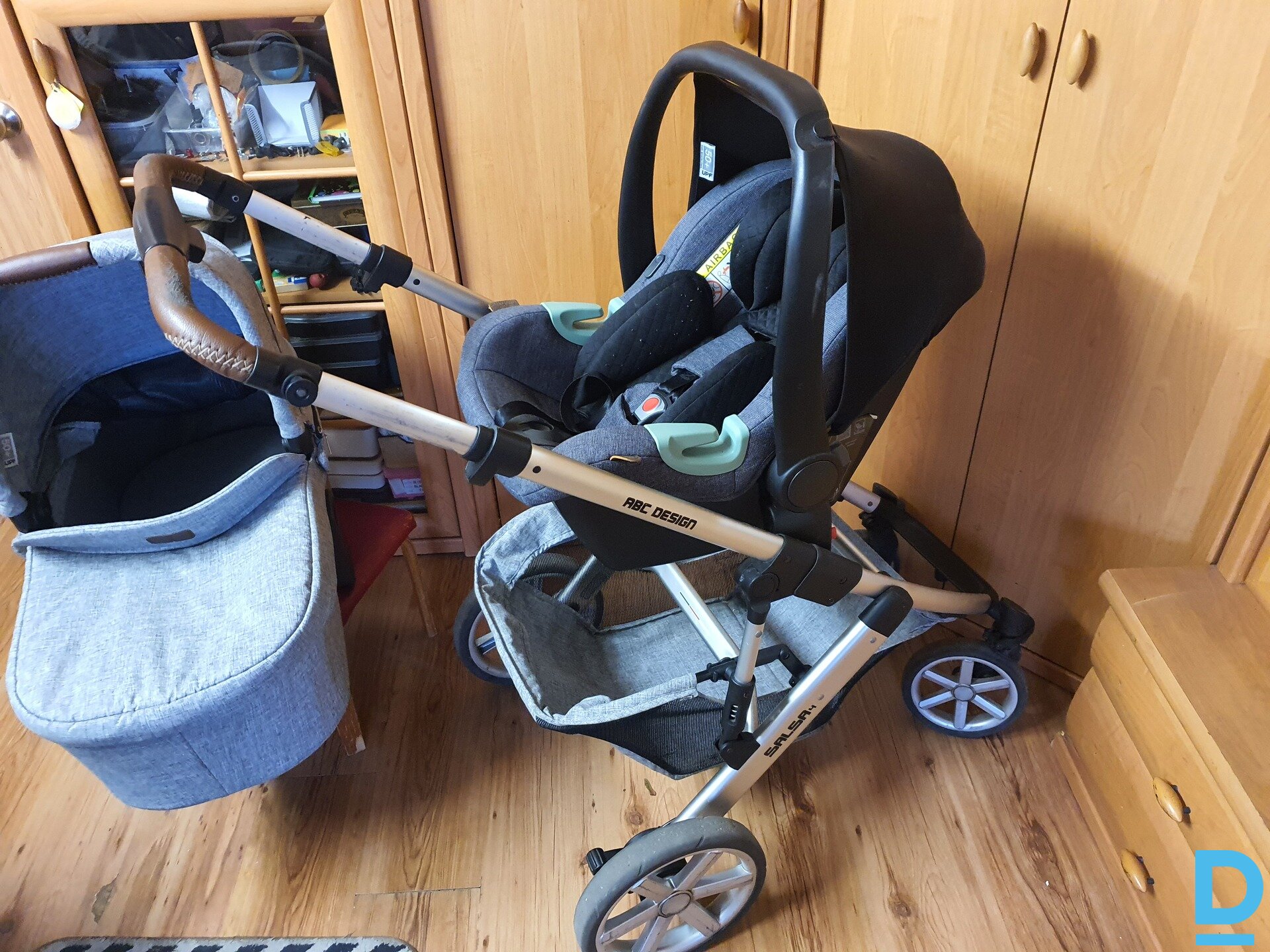 For sale ABC Design Salsa 4 Baby stroller 3 in 1 | Ads Dalder.lv